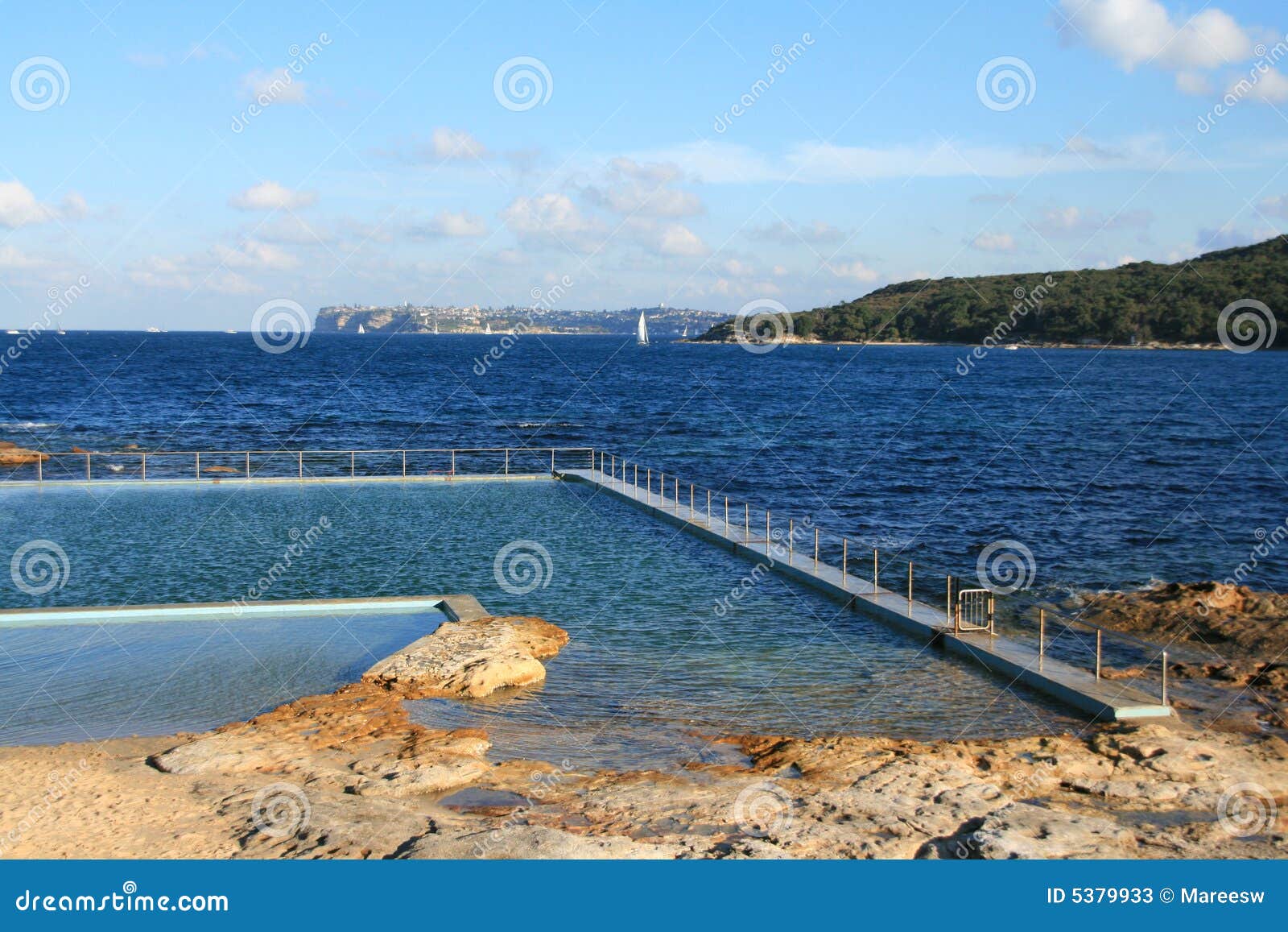 Saltwater Pool stock image. Image of pools, seaside, health - 5379933