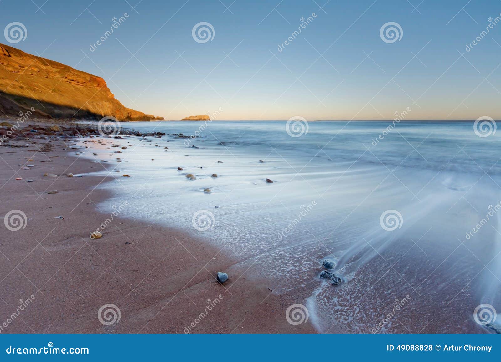 Saltwick Bay in Whitby stock photo. Image of fantastic - 49088828