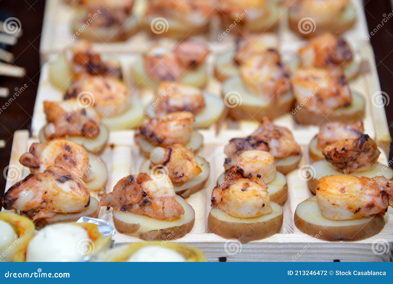 Salty Appetizer Buffet. the Concept of Sharing Food in Hotels Stock ...