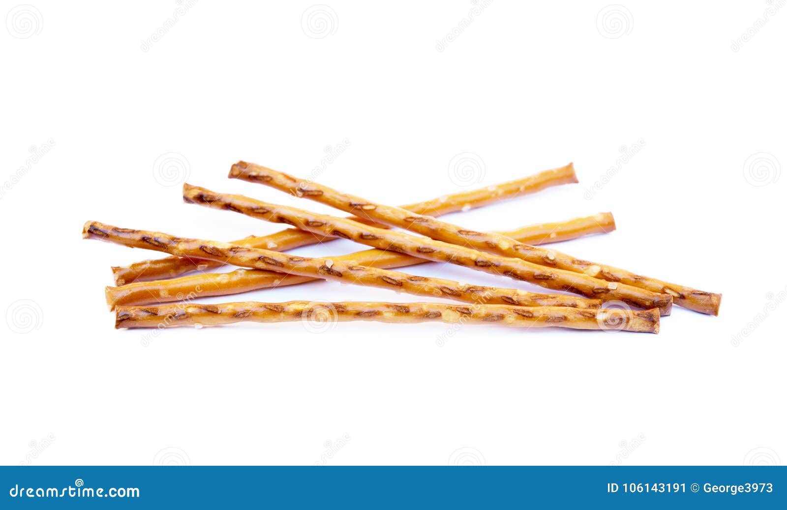 Salty Cracker Pretzel Sticks Stock Image - Image of diet, isolated ...