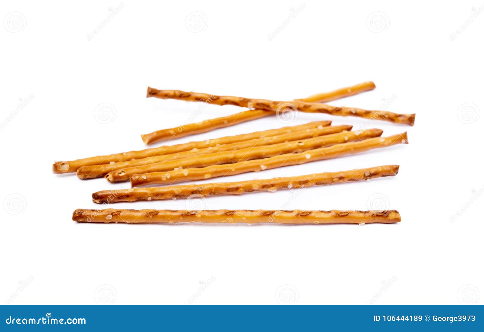 Salty Cracker Pretzel Sticks Stock Image - Image of dessert, hard ...