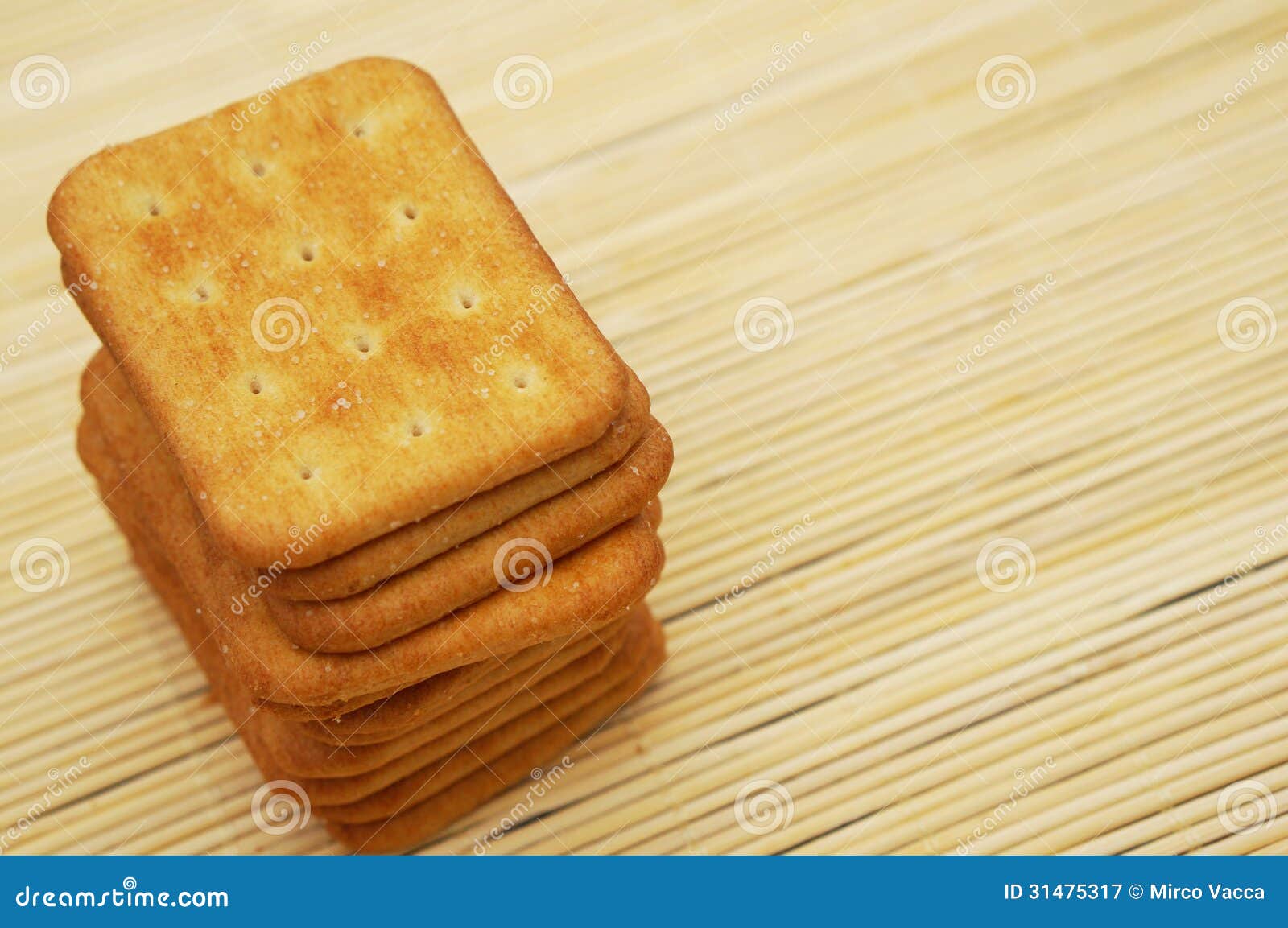 Salty crackers stock image. Image of wheat, crunchy, crispy - 31475317