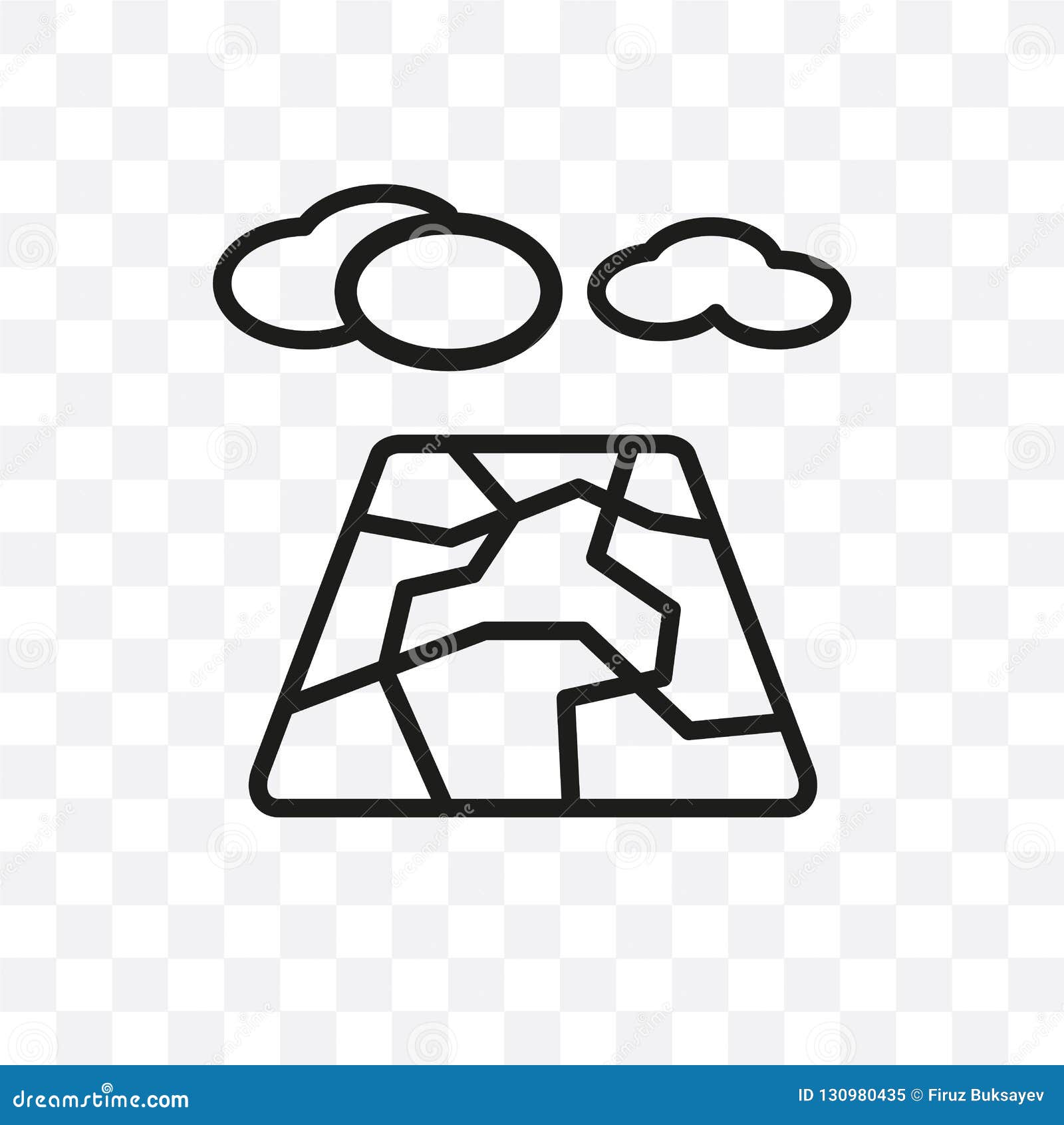 Salty Desert Transparent Icon. Salty Desert Symbol Design From D Vector ...