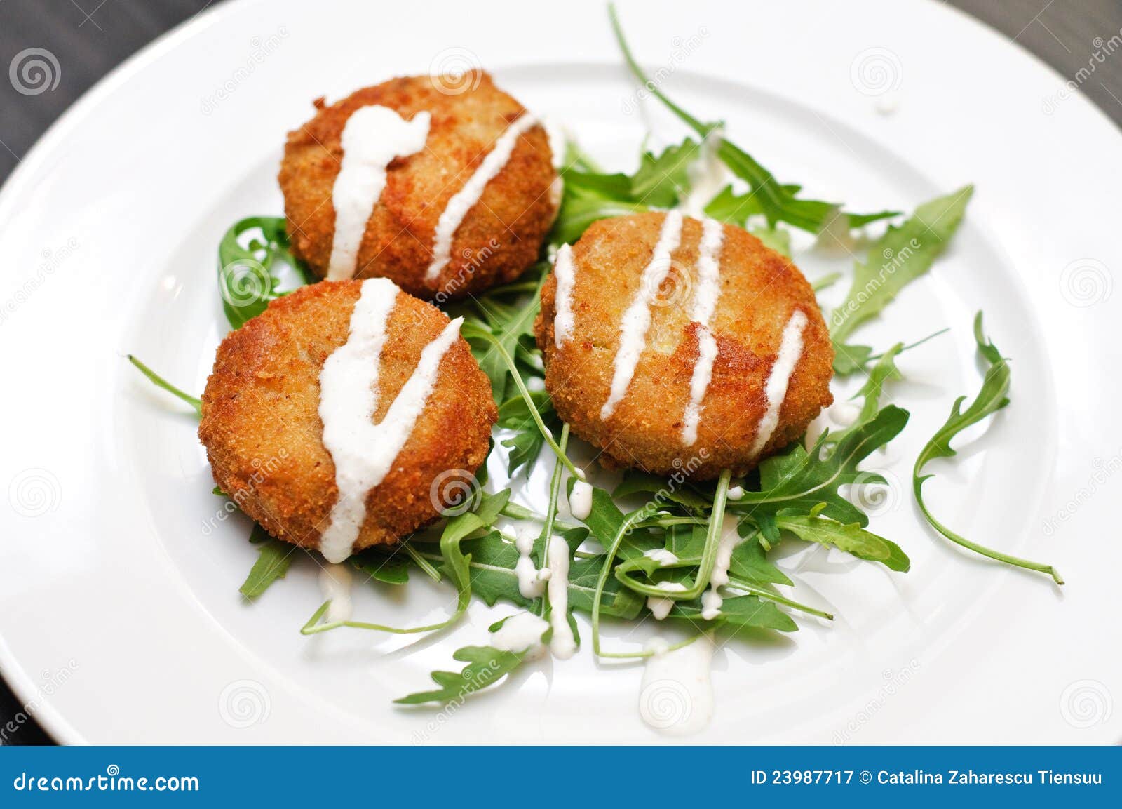 Salty fish meatballs stock image. Image of delicious - 23987717