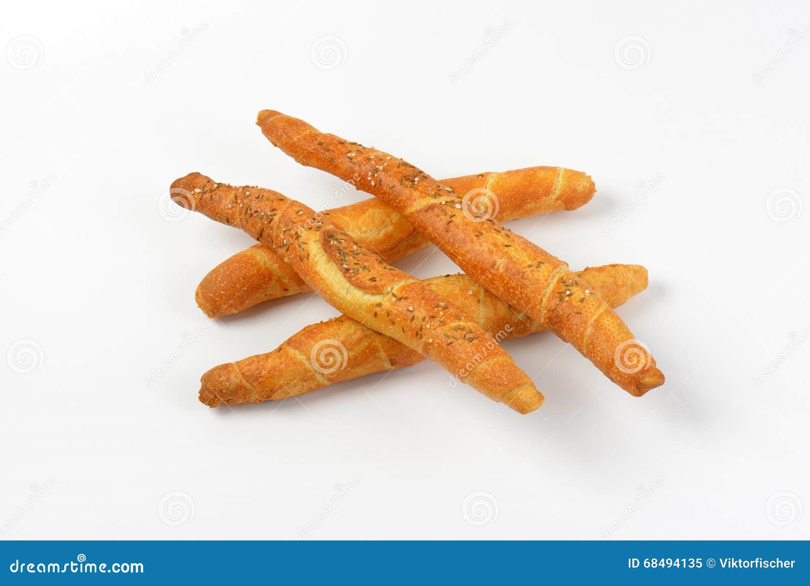 Salty long rolls stock image. Image of white, baked, crispy - 68494135
