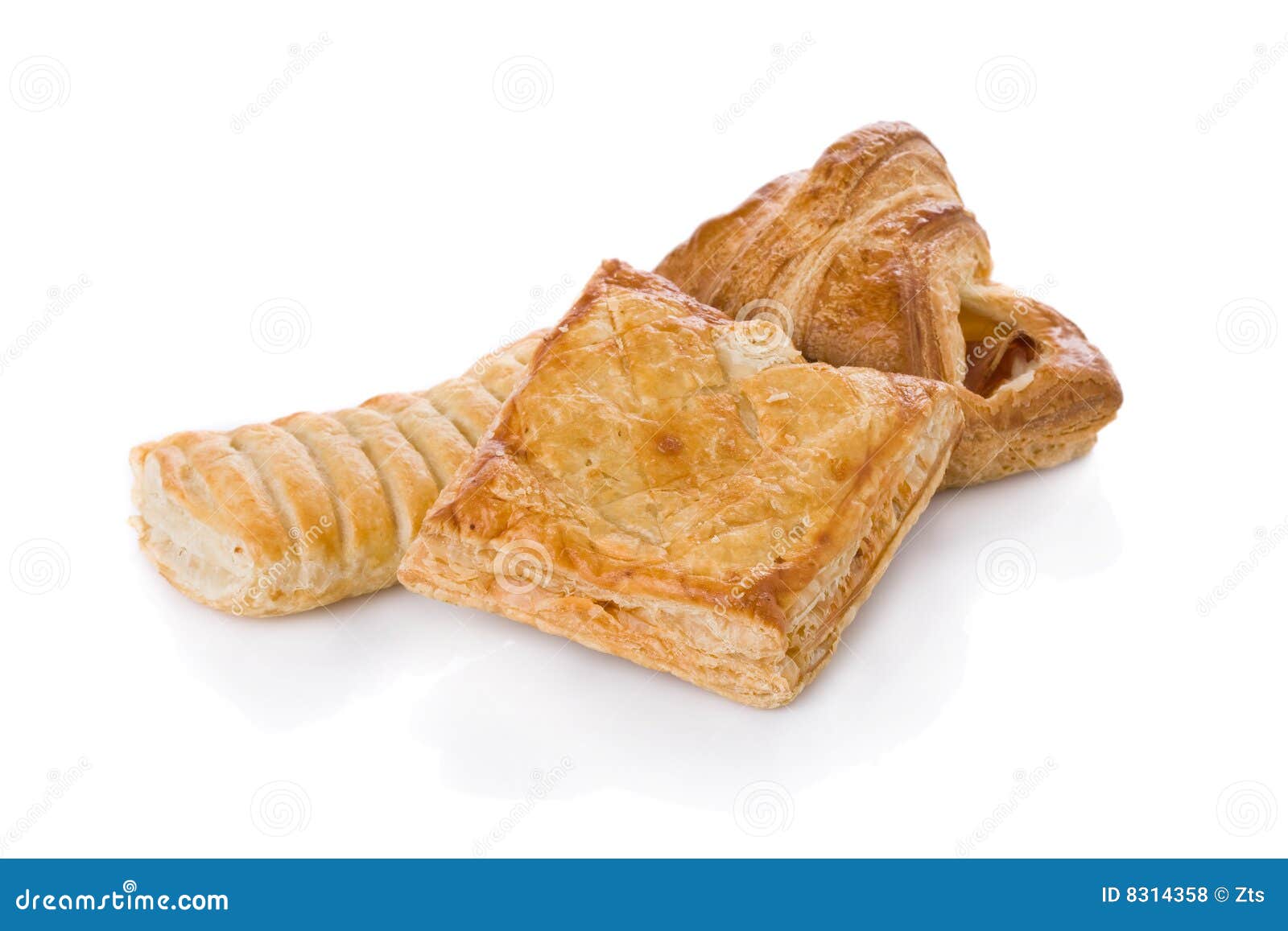 Salty puff pastry stock photo. Image of bread, pastry - 8314358