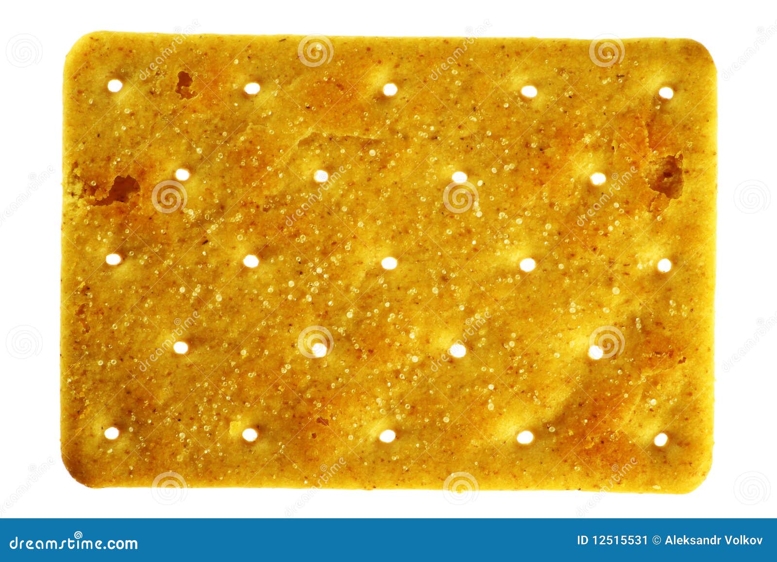 Salty rectangular cracker stock image. Image of yellow - 12515531