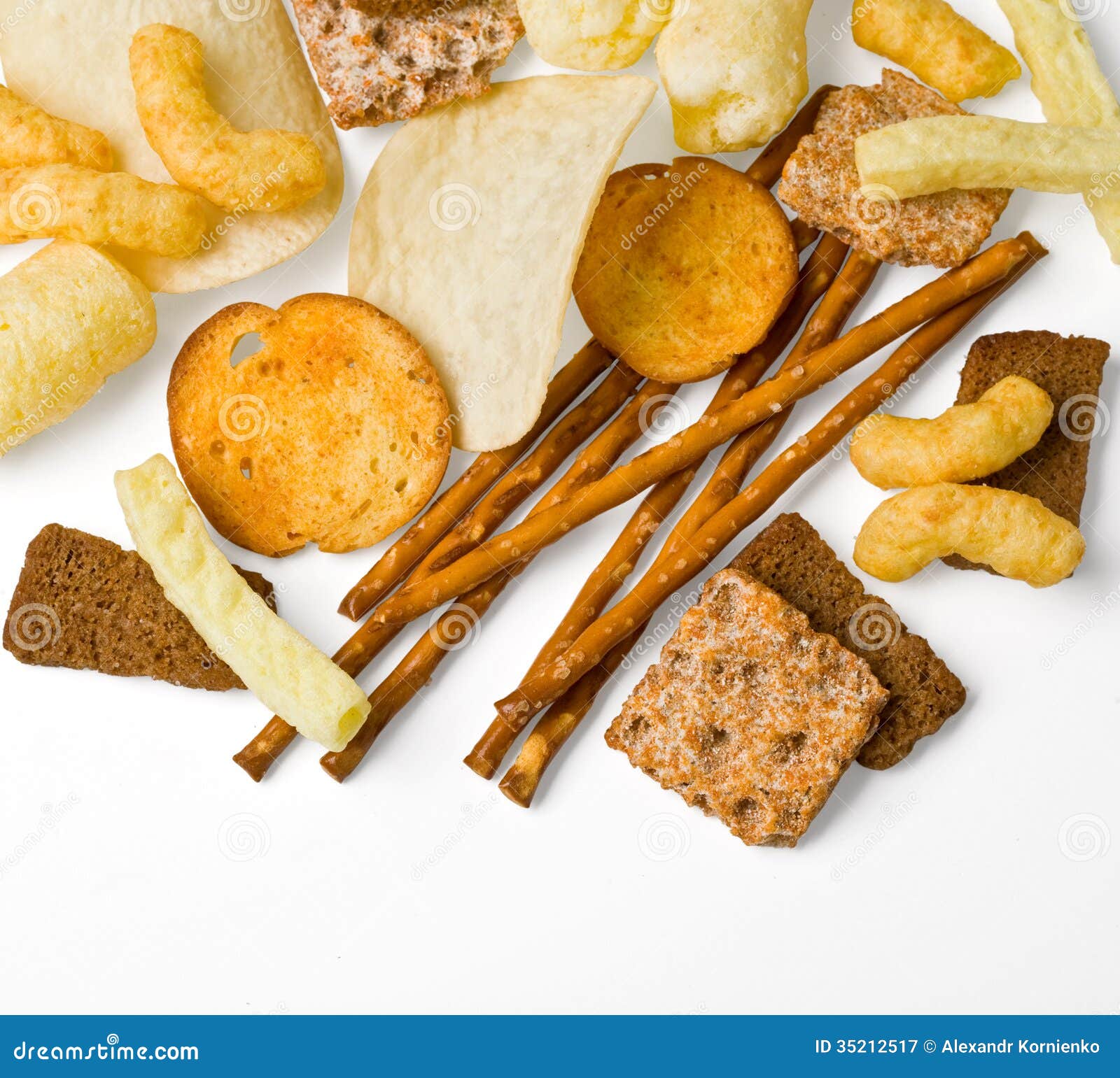 Salty snack stock image. Image of nutrition, salt, white - 35212517