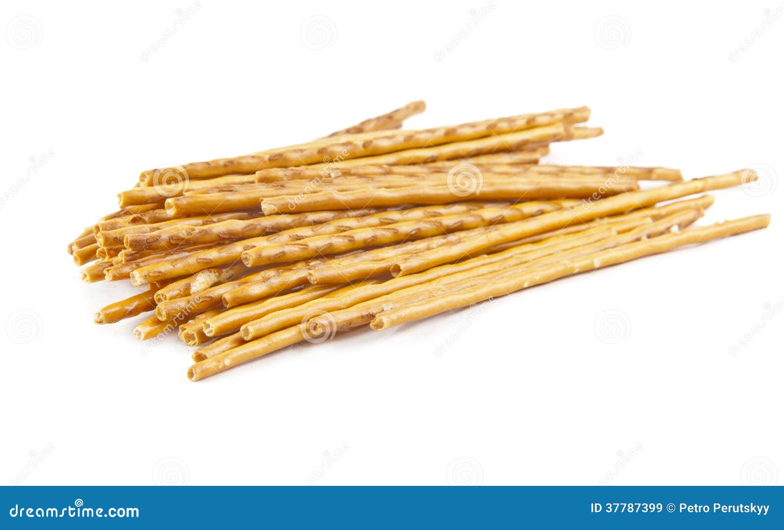 Salty Sticks Line In Row Background. Top View. Snack Texture Background ...