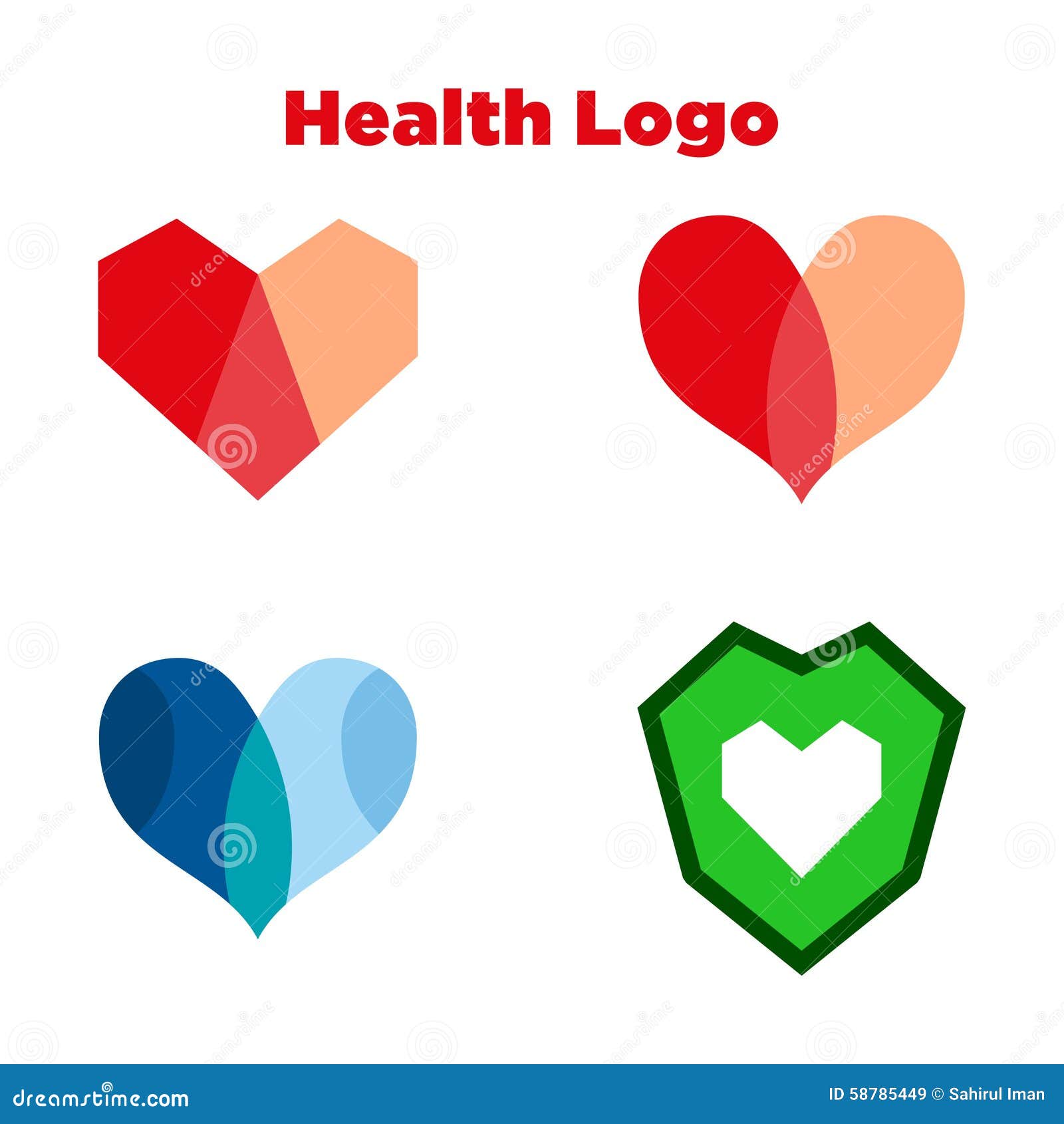 Salud Logo Template ilustración del vector. Ilustración de médico ...