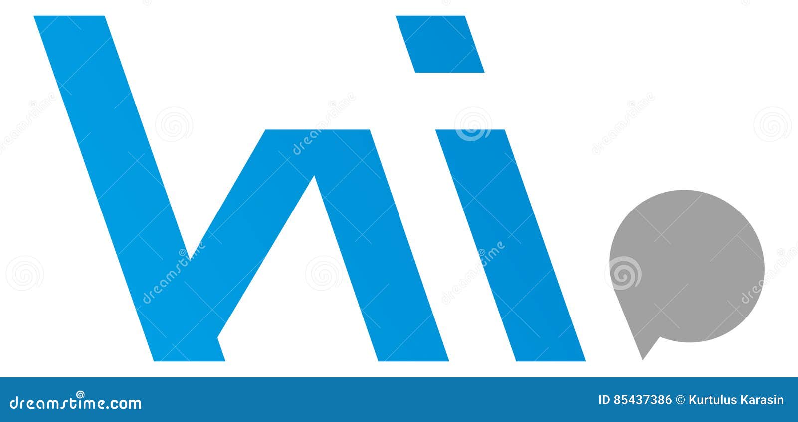 Salut logo illustration de vecteur. Illustration du vecteur - 85437386