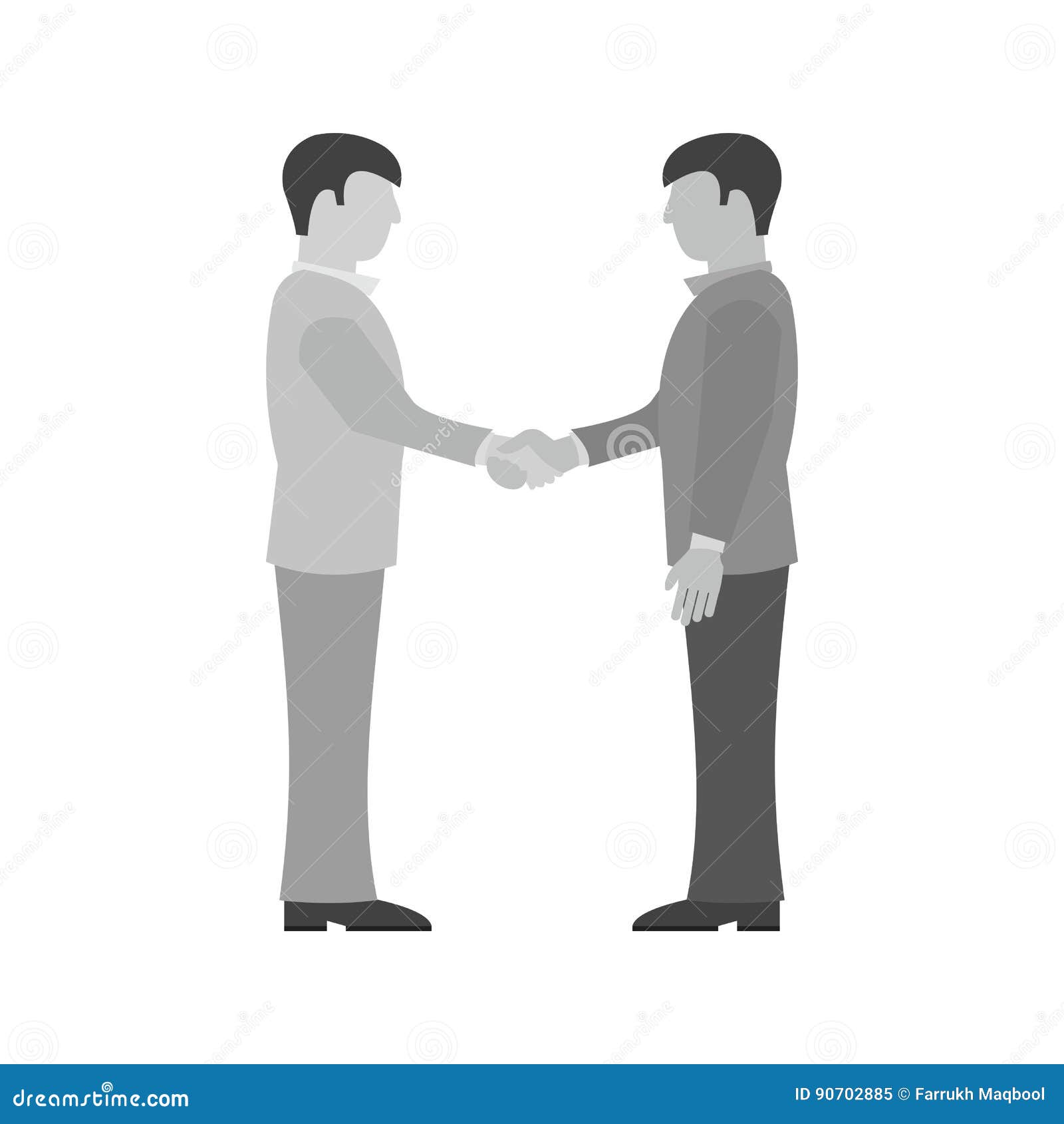 Salutation illustration de vecteur. Illustration du jour - 90702885