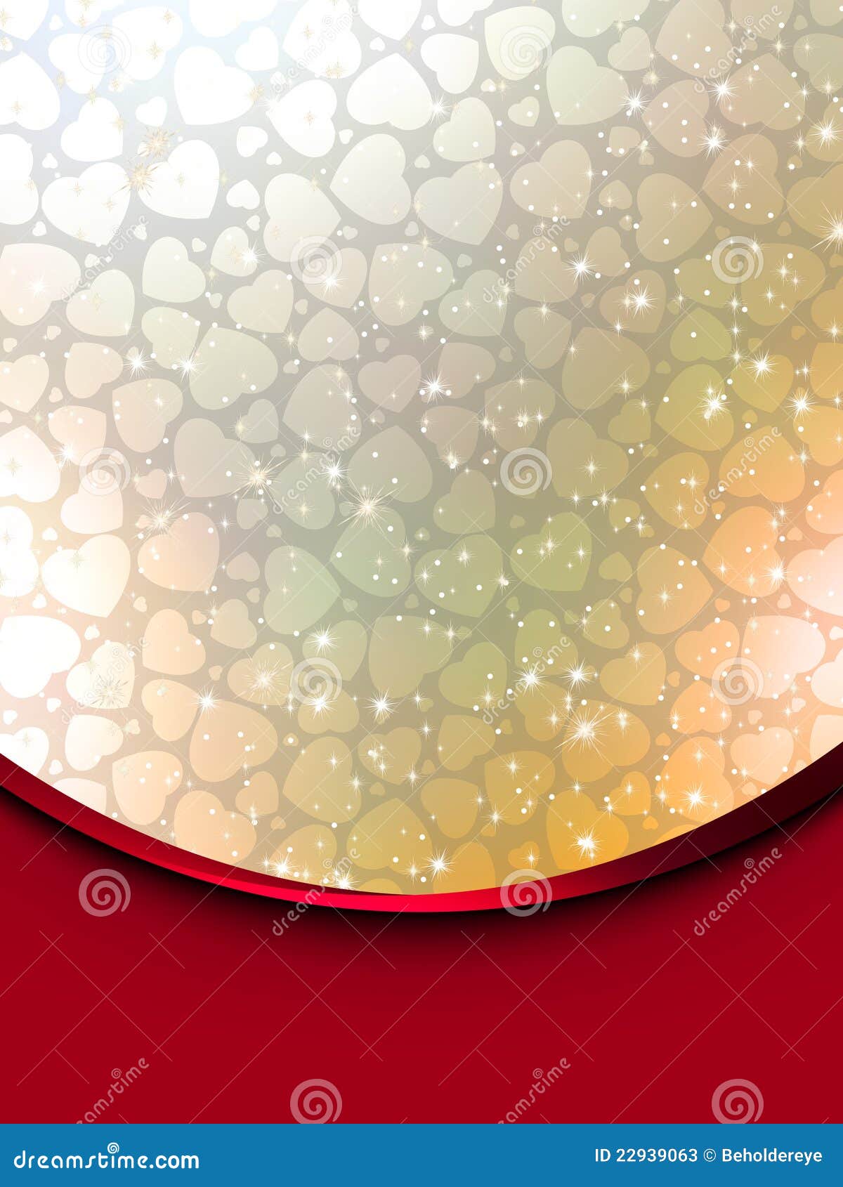 Salutation-carte Avec Valentine 'jour De S. ENV 8 Illustration de ...