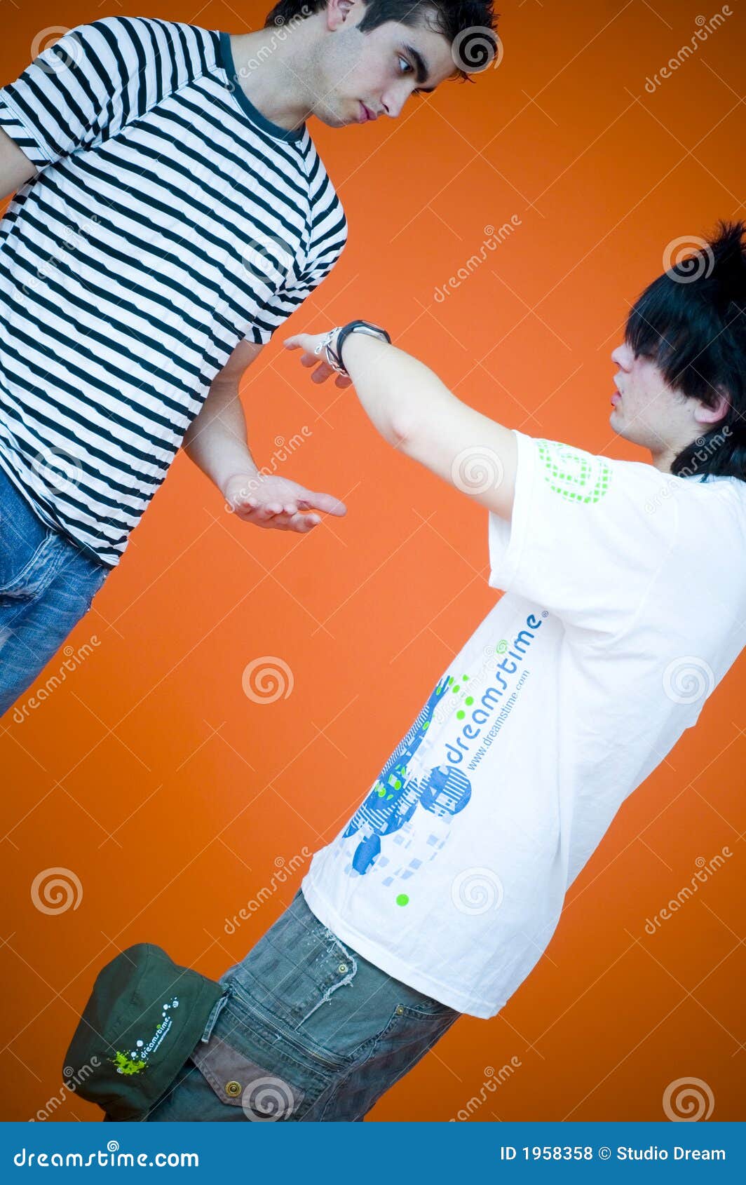 Salute stock photo. Image of boys, minor, greet, shake - 1958358