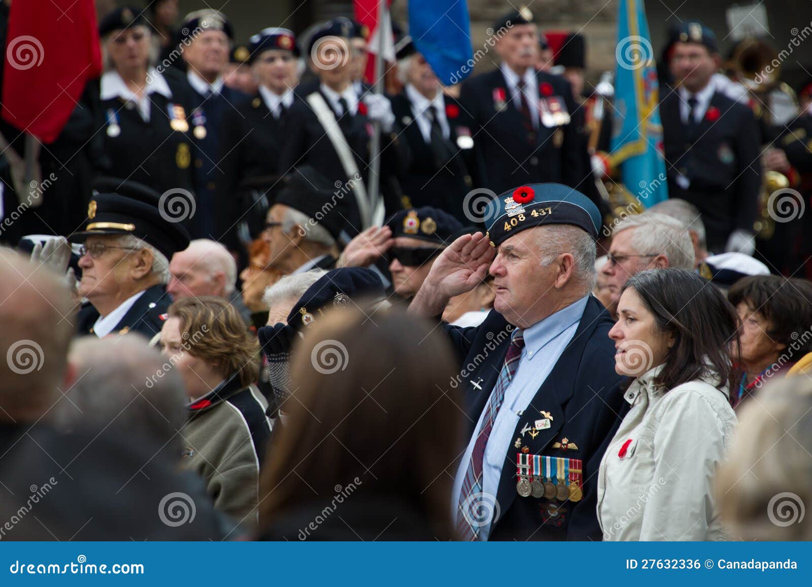 Salute editorial photo. Image of cenotaph, canada, flag - 27632336
