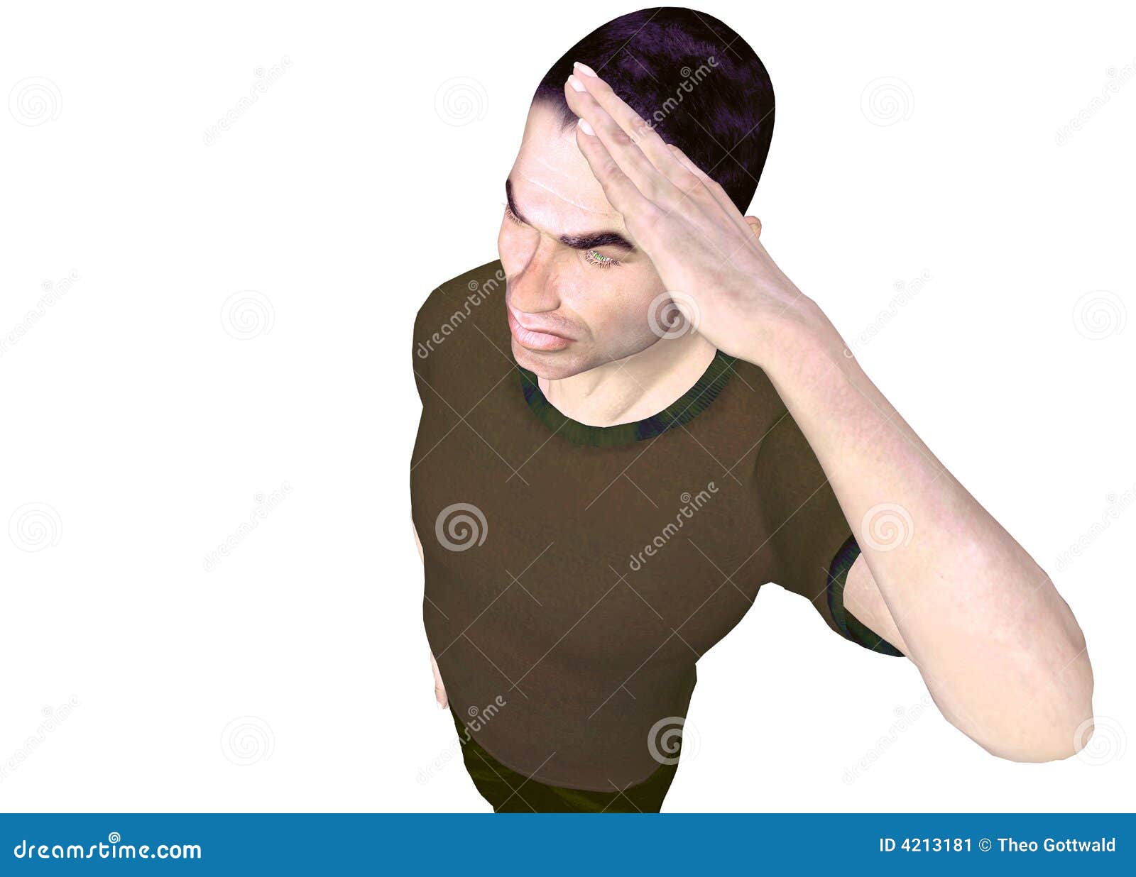 Salute stock illustration. Illustration of patriotic, isolated - 4213181