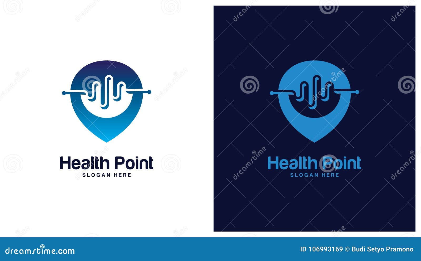 Salute Logo Design Concept, Tipi Differenti Di Logos Di Salute, Logo ...