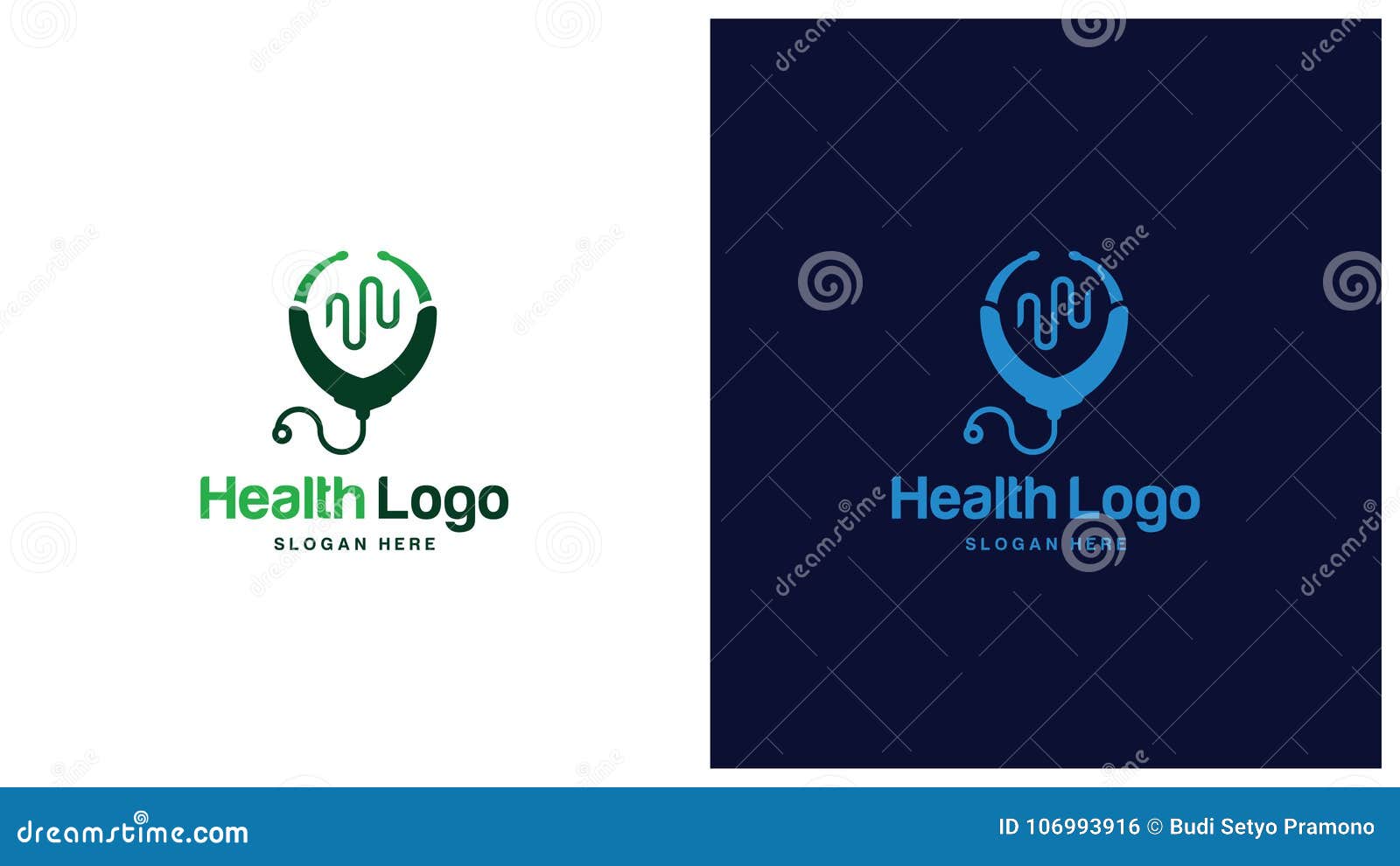 Salute Logo Design Concept, Tipi Differenti Di Logos Di Salute, Logo ...