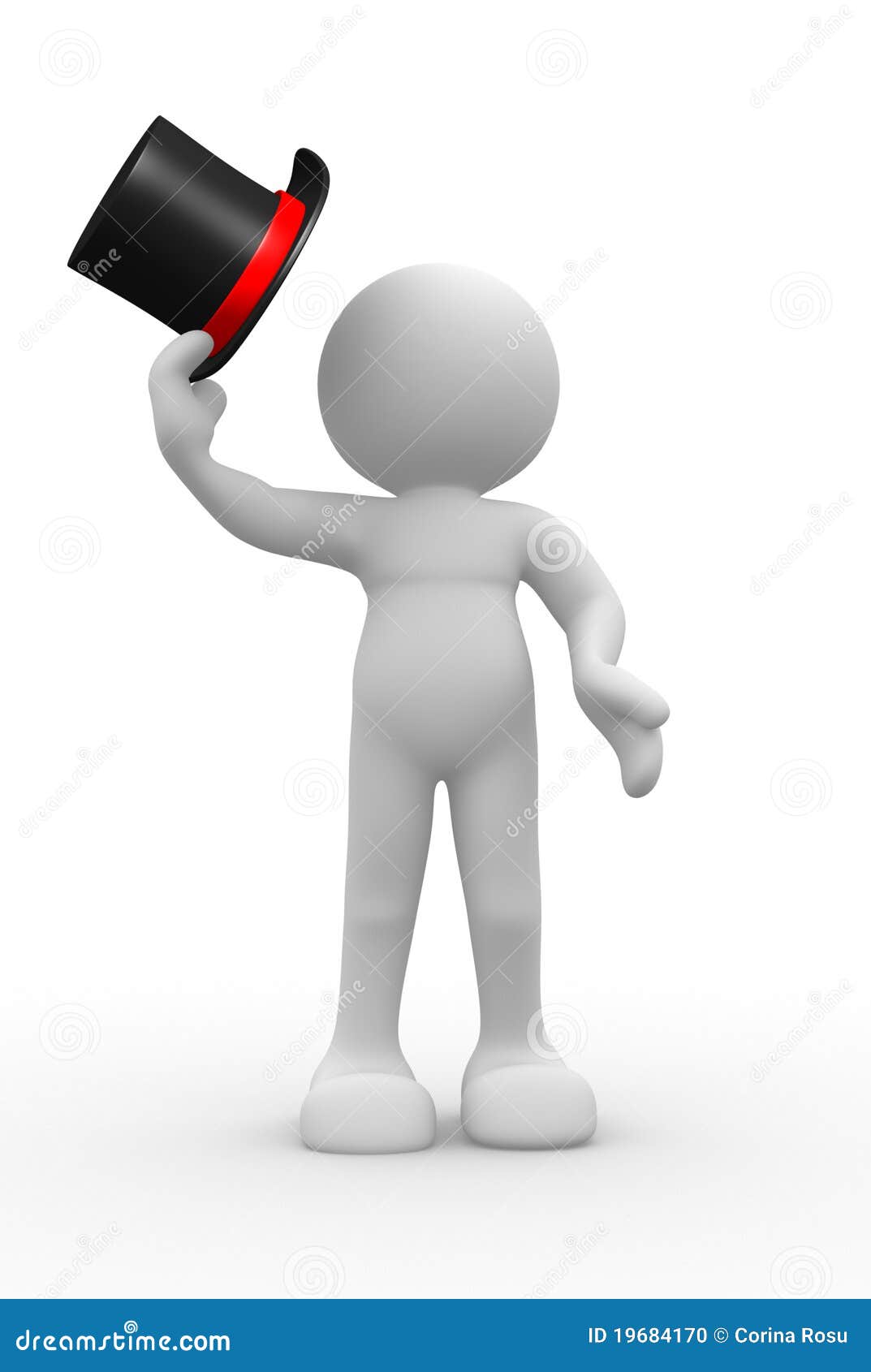 Saluto illustrazione di stock. Illustrazione di celebri - 19684170