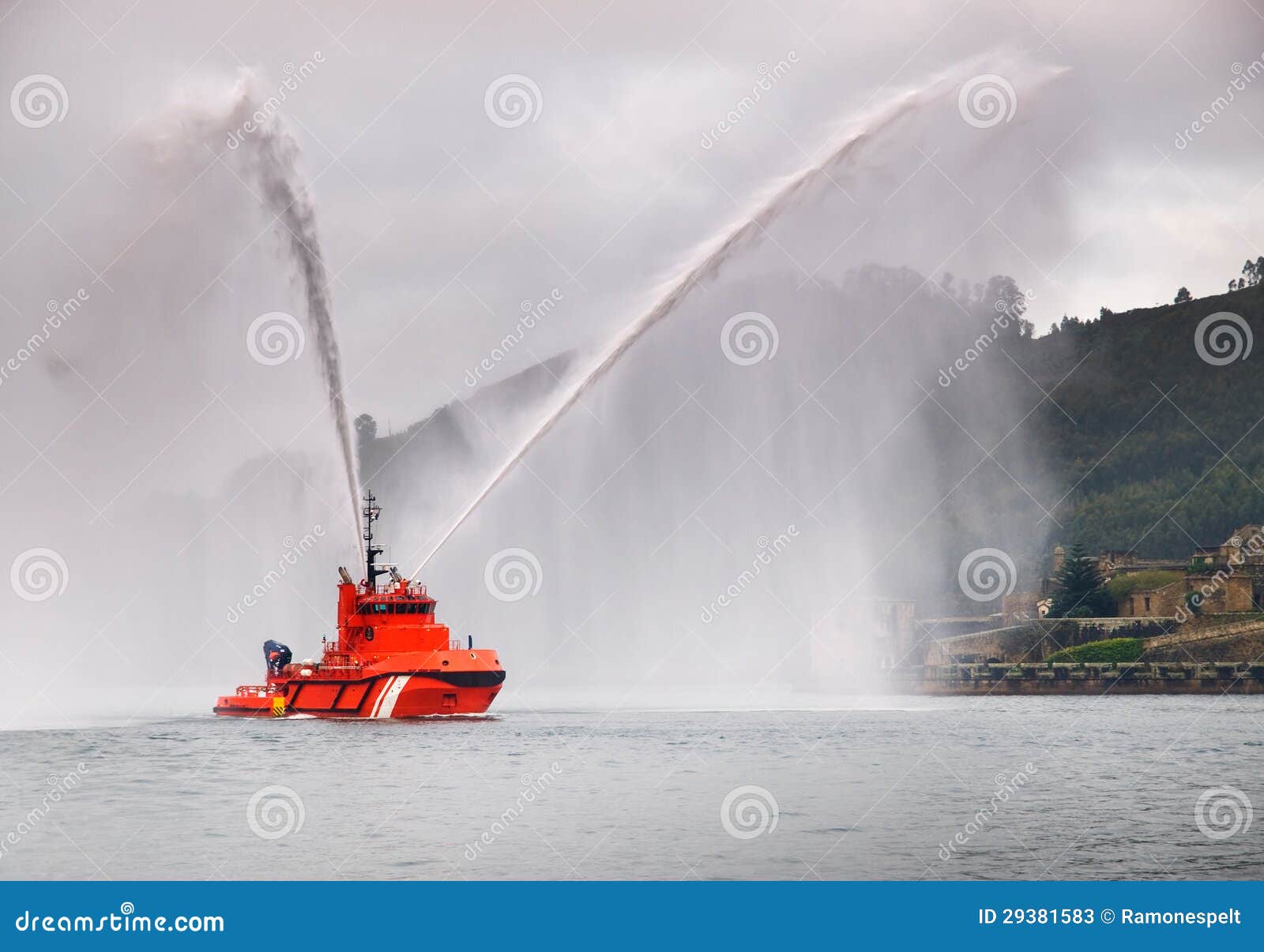 Salvage tugboat stock image. Image of atlantic, spain - 29381583
