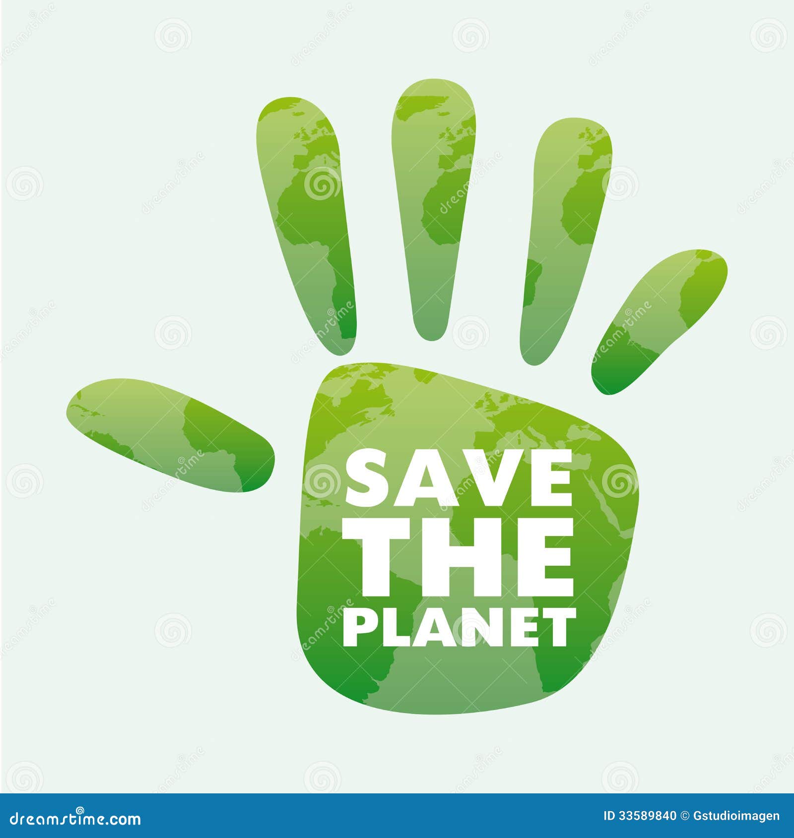 Salvar o planeta ilustração stock. Ilustração de humano - 33589840