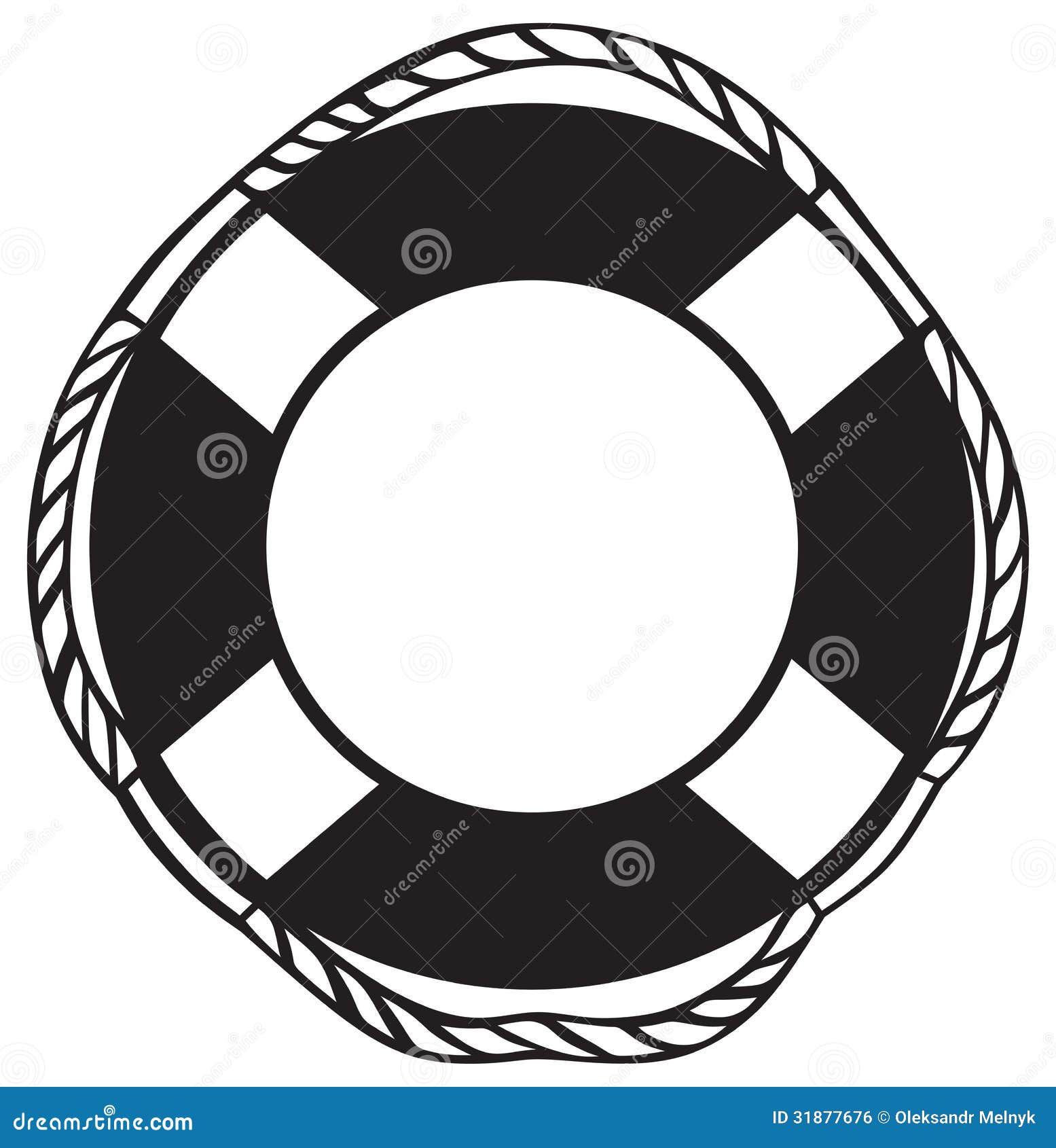 Salvavidas del símbolo ilustración del vector. Ilustración de equipo ...