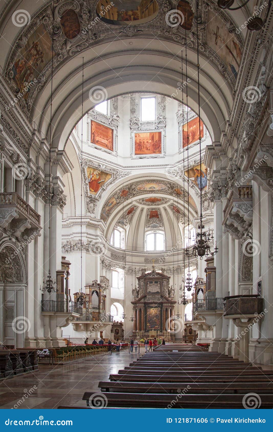 Salzburg baroque cathedral editorial photo. Image of salzburg - 121871606