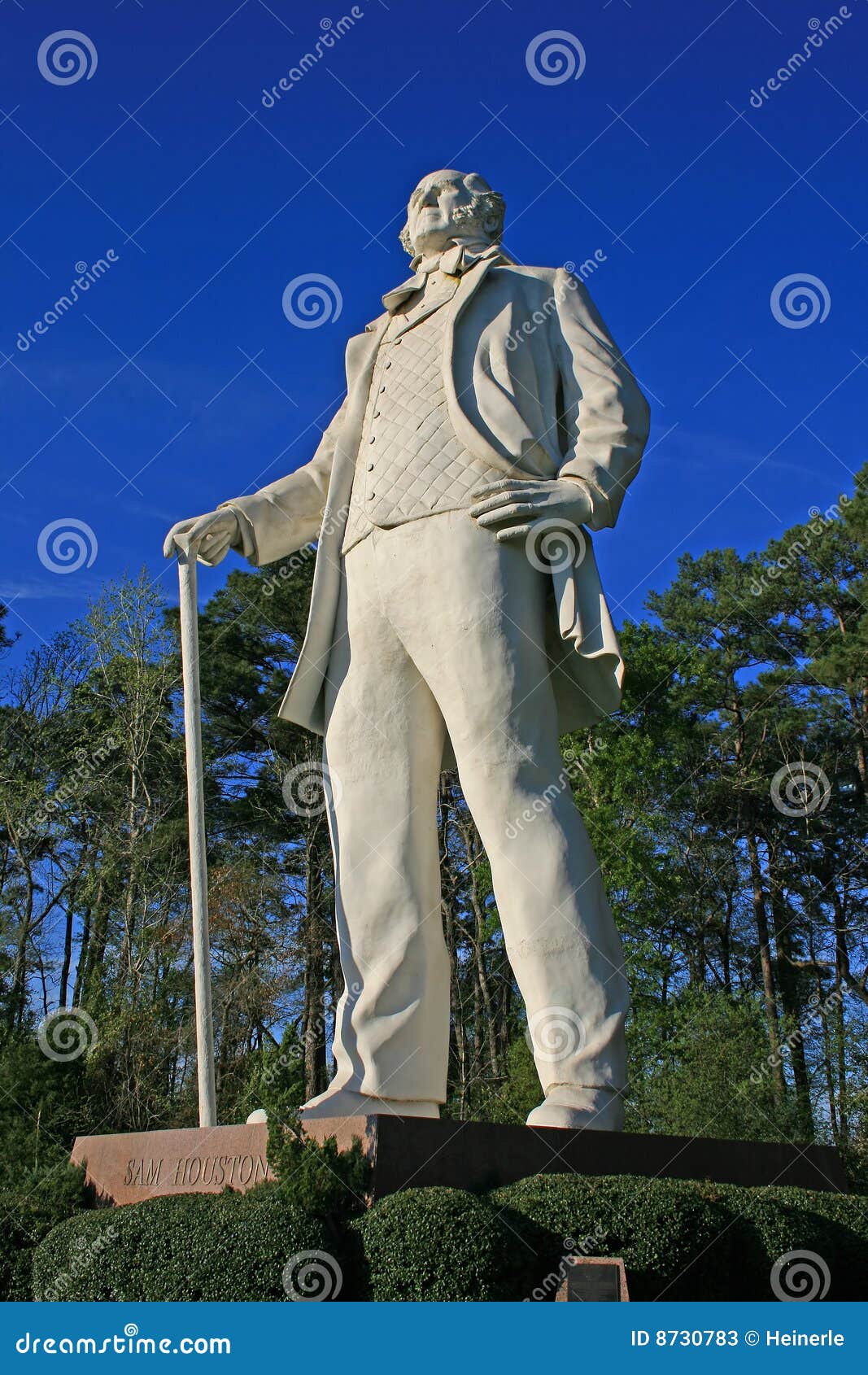 Sam Houston Statue editorial stock photo. Image of landmark - 8730783