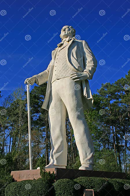 Sam Houston Statue editorial stock photo. Image of landmark - 8730783