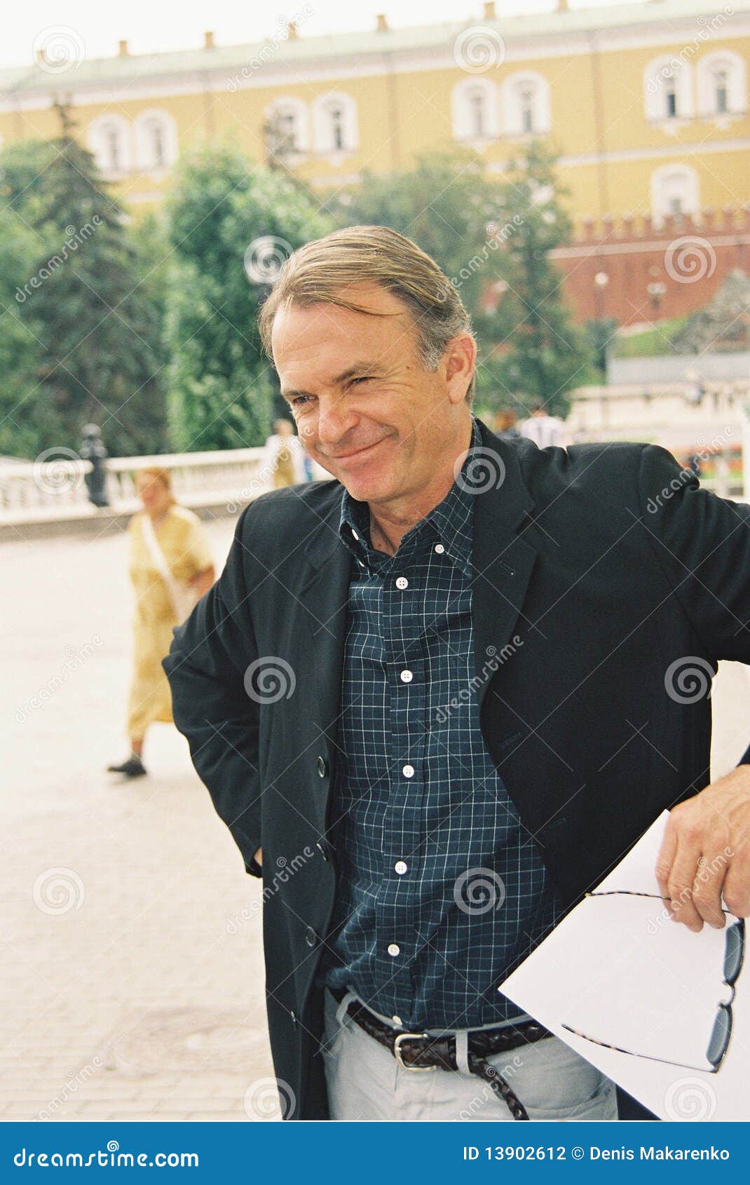 Sam Neill editorial photography. Image of moscow, premiere - 13902612