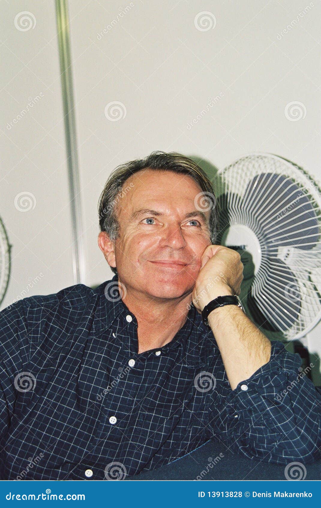 Sam Neill editorial stock photo. Image of smile, people - 13913828