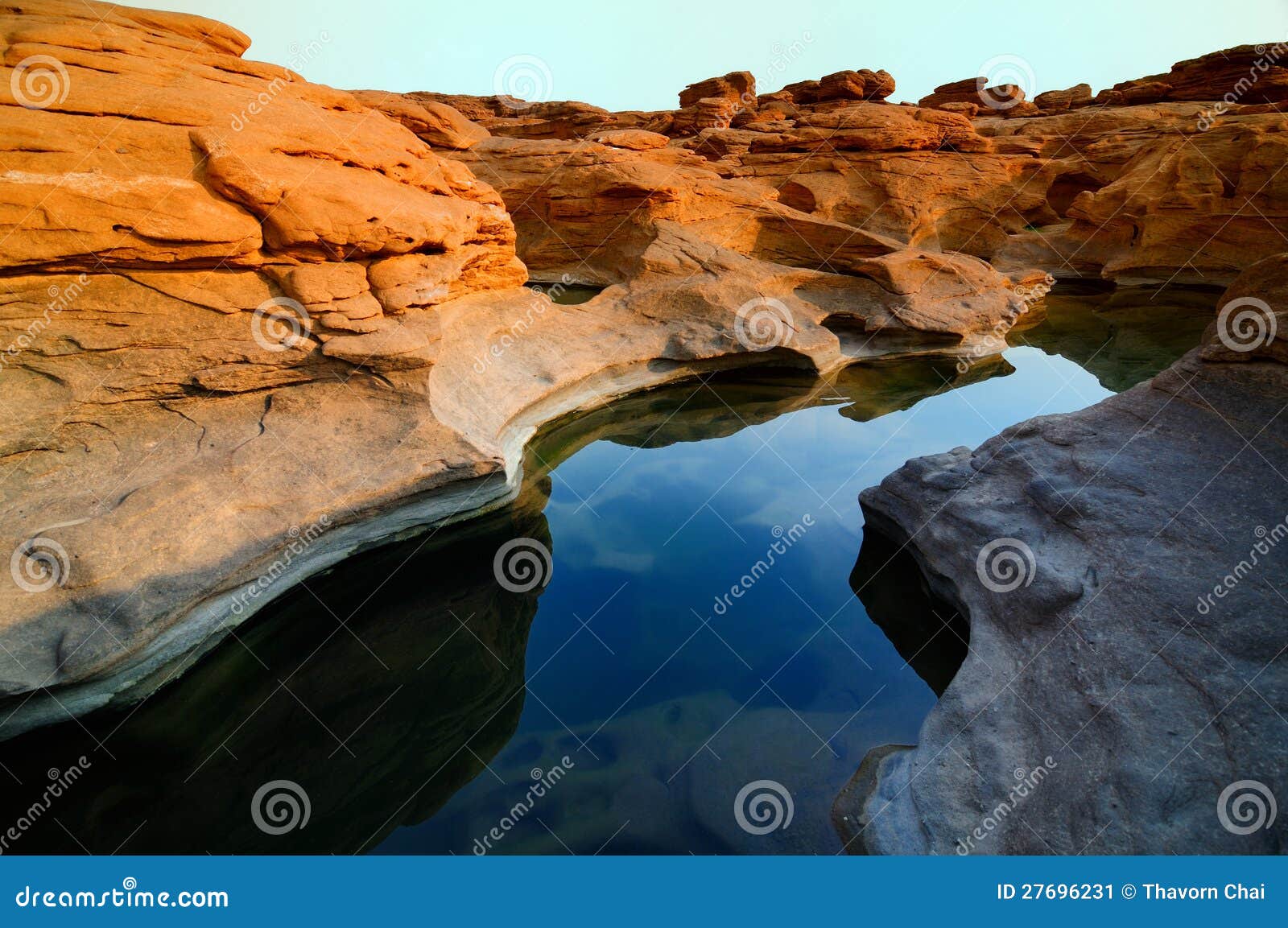 Sam-Pan-Bok Grand Canyon stock image. Image of riverbank - 27696231