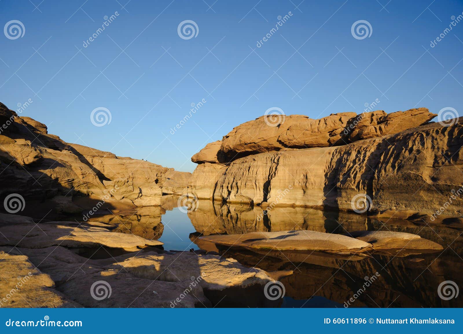 Small Canyon At Stuibenfaelle Falls Between Rocks And Trees Royalty ...