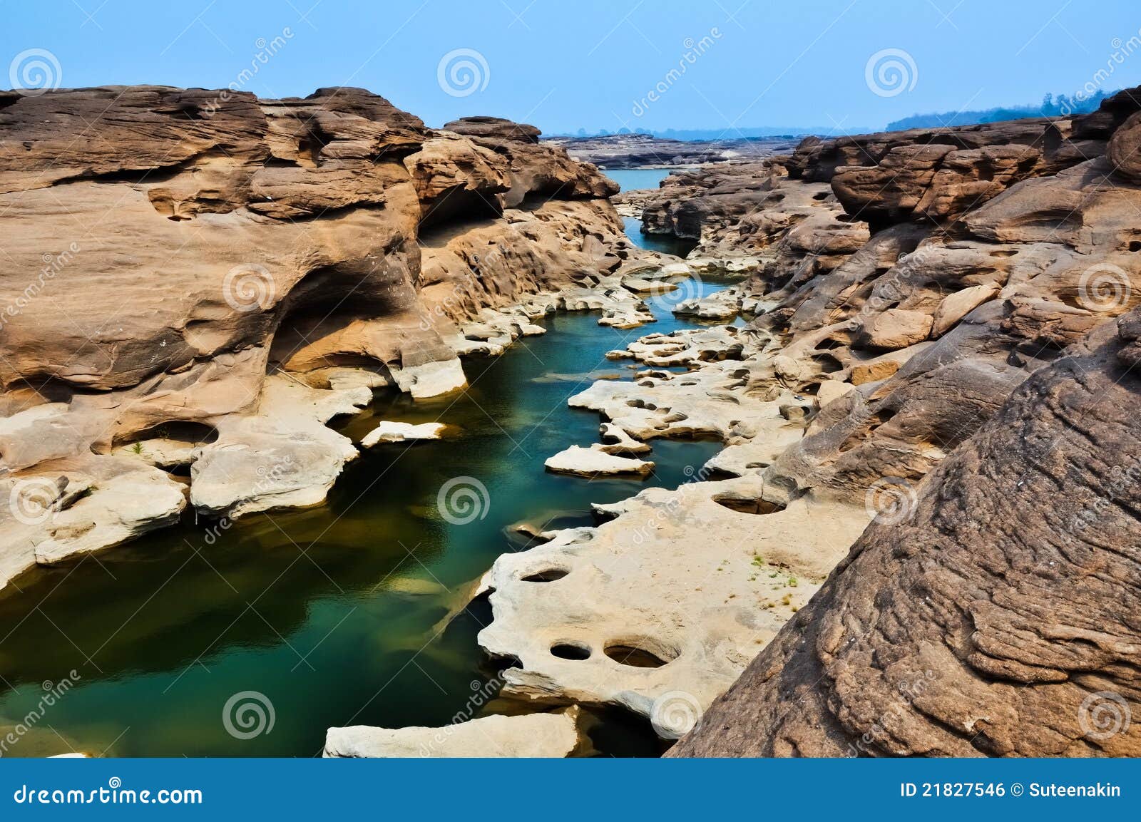 Sam Phan Bhok Gran Canyon, Thailand Stock Photo - Image of asia, mekong ...