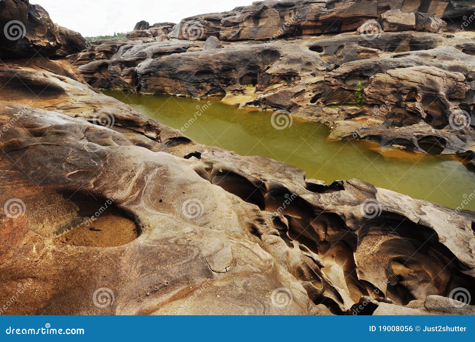 Sam Phan Bhok Grand Canyon stock photo. Image of socket - 19008056
