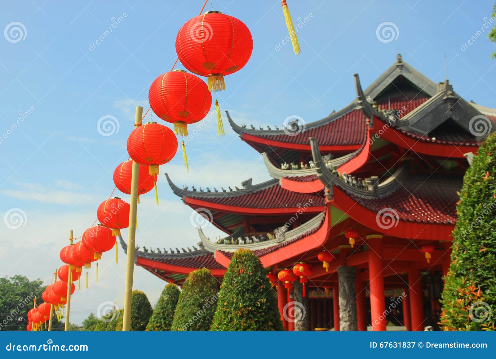 Sam Po Kong Temple editorial photography. Image of temple - 67631837