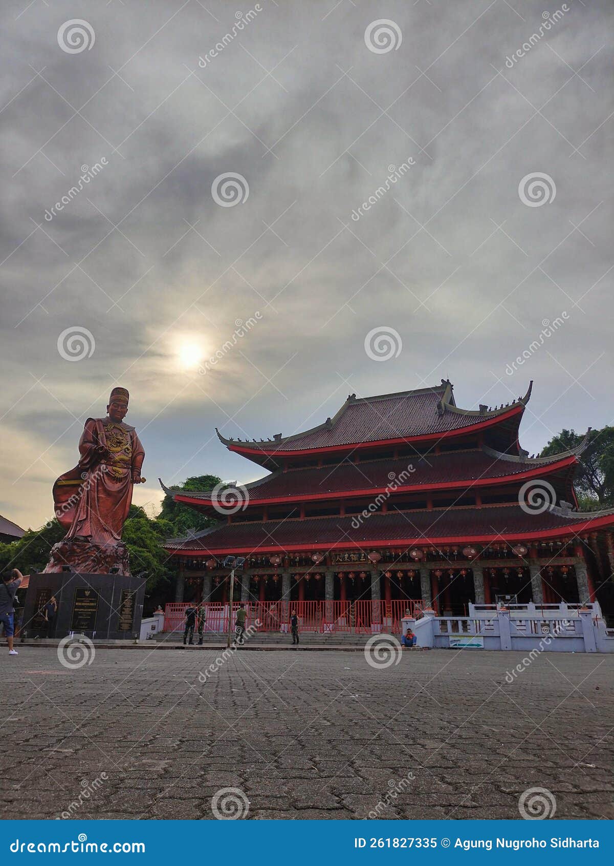 Sam Poo Kong Temple editorial image. Image of tower - 261827335