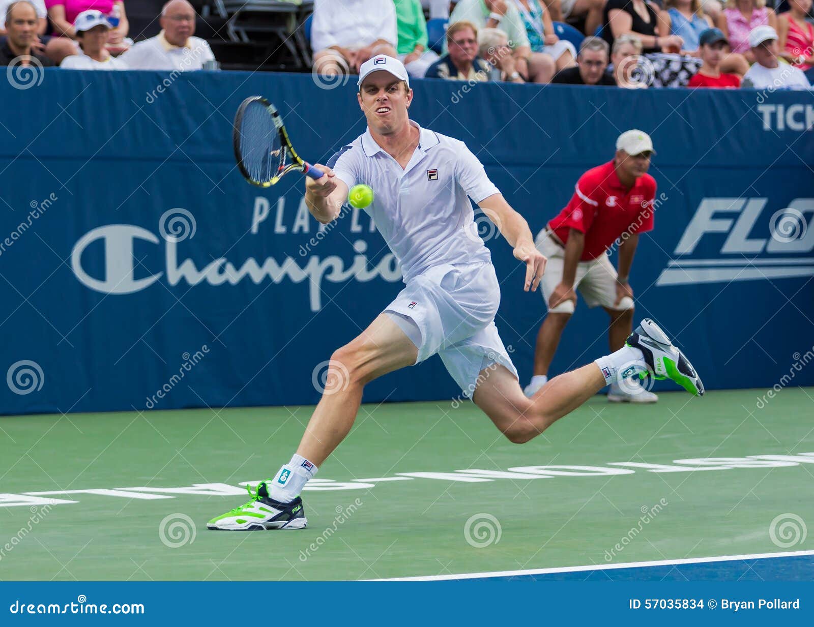 Sam Querrey editorial stock image. Image of plays, triad - 57035834
