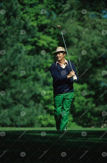 Sam Snead editorial image. Image of snead, color, golfing - 74029365