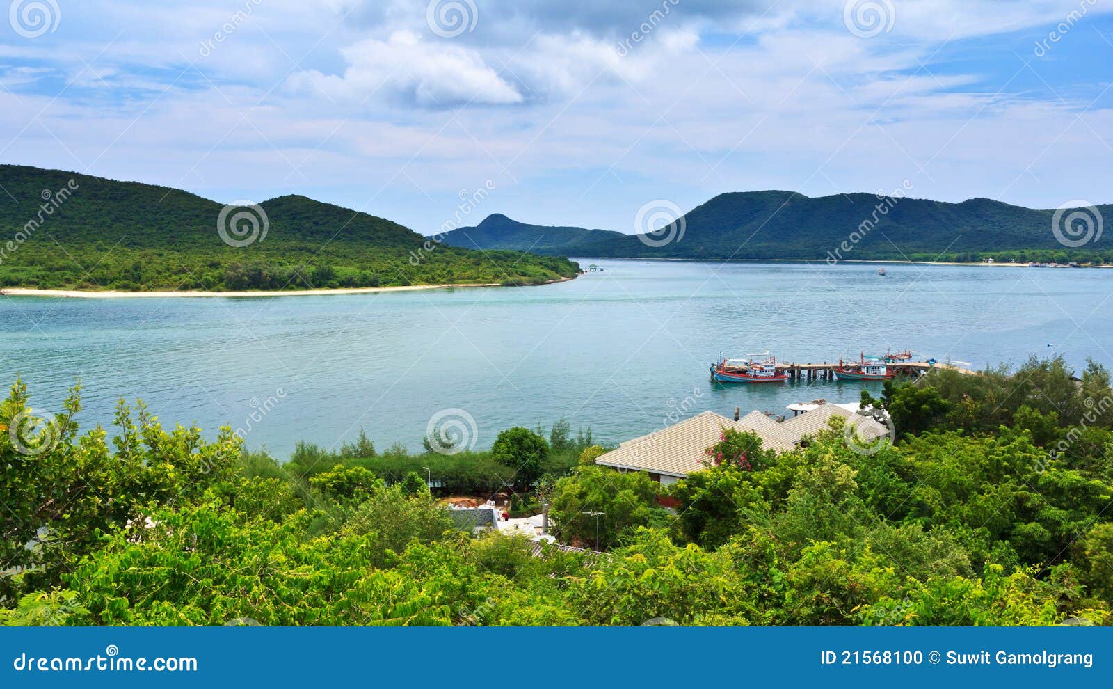 Samaesan Bay stock photo. Image of east, scene, culture - 21568100