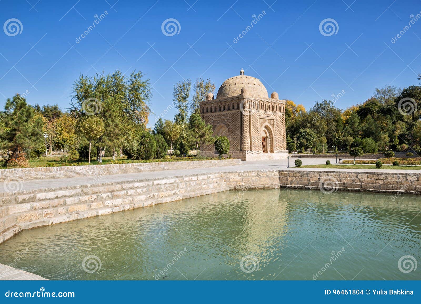 Samanid mausoleum stock photo. Image of islamic, landmark - 96461804