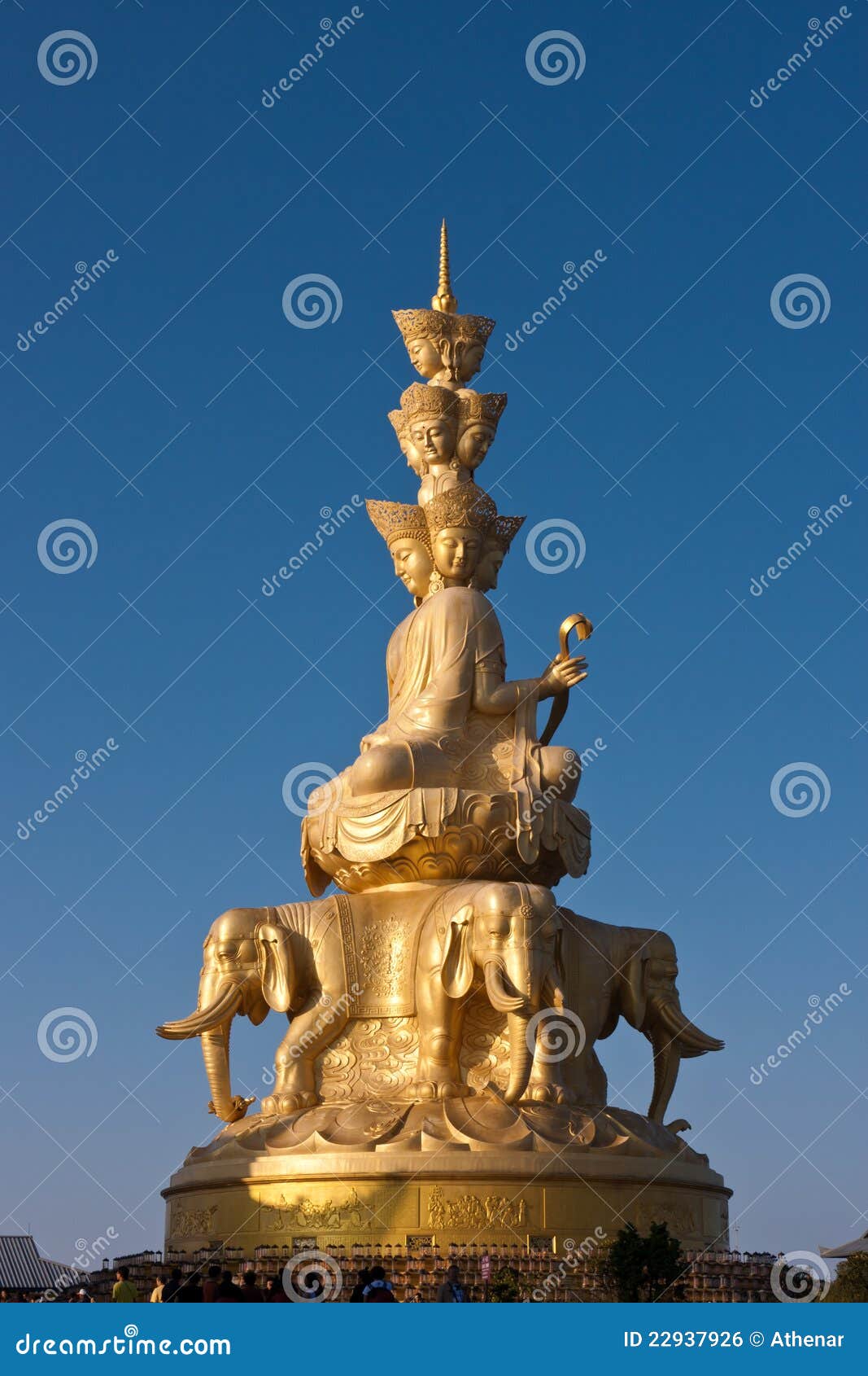 Samantabhadra Statue Royalty-Free Stock Image | CartoonDealer.com #22937926