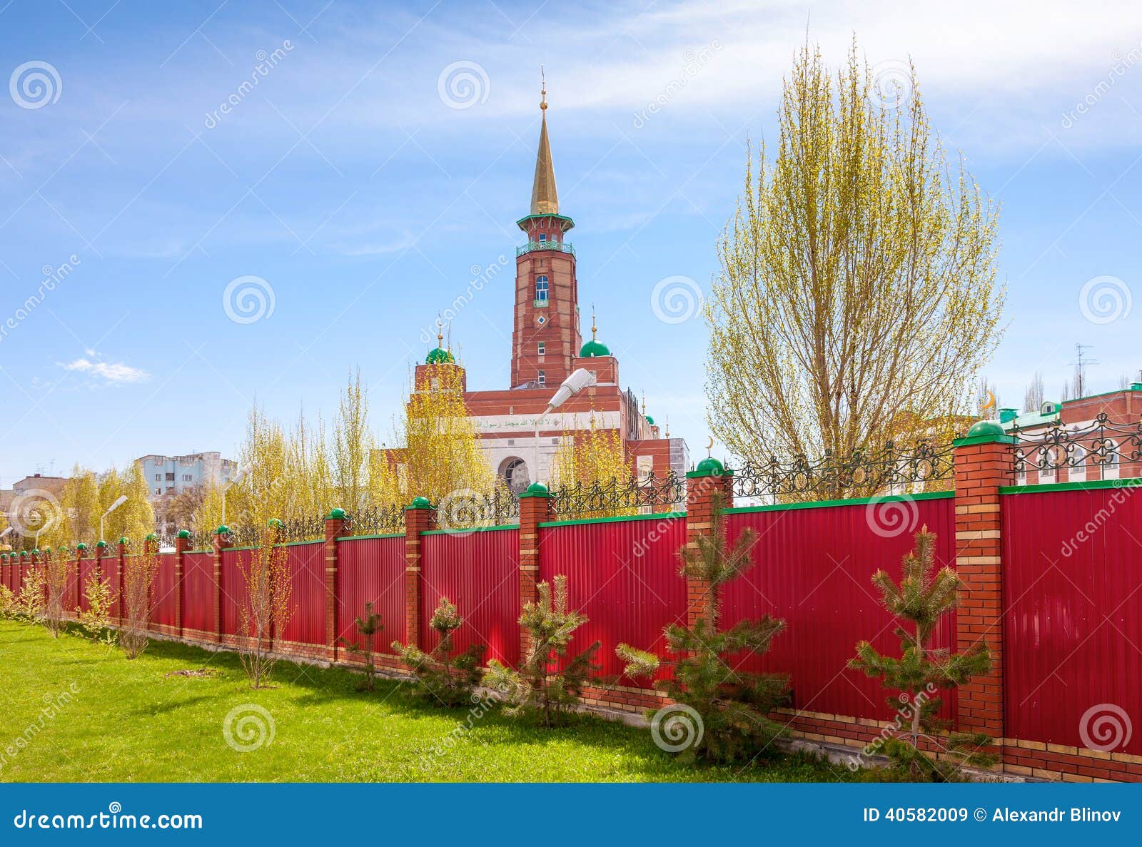 Samara Cathedral Mosque stock image. Image of culture - 40582009