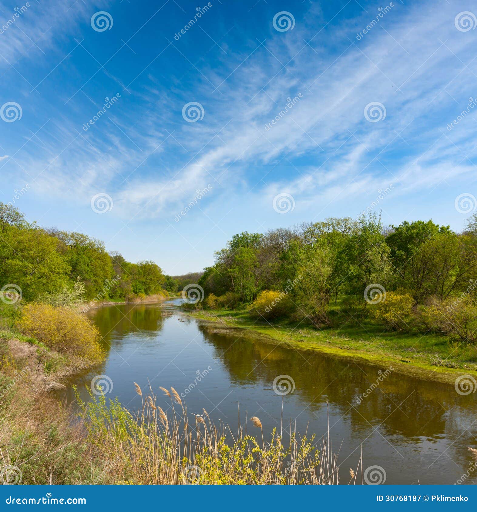 Samara river stock image. Image of color, natural, forest - 30768187