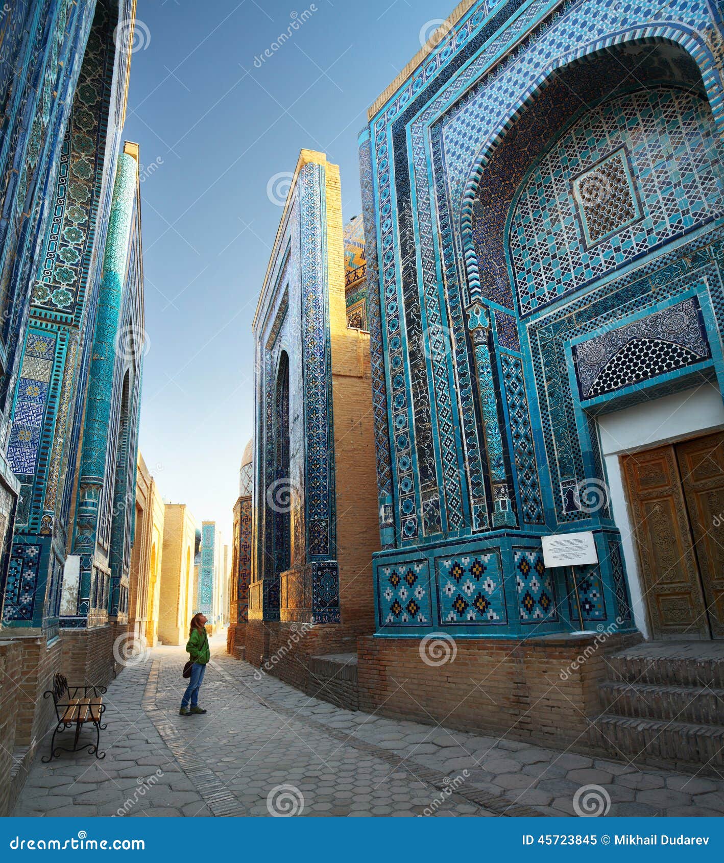 Samarcanda immagine stock. Immagine di orientale, mosaico - 45723845