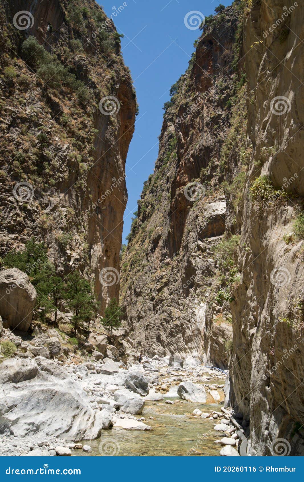 Samaria Gorge stock photo. Image of formation, gorge - 20260116