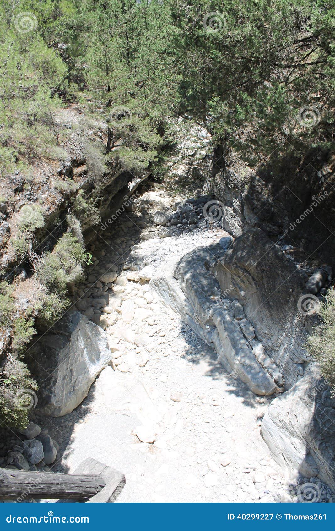 Samaria Village in Samaria Gorge Stock Image - Image of park ...