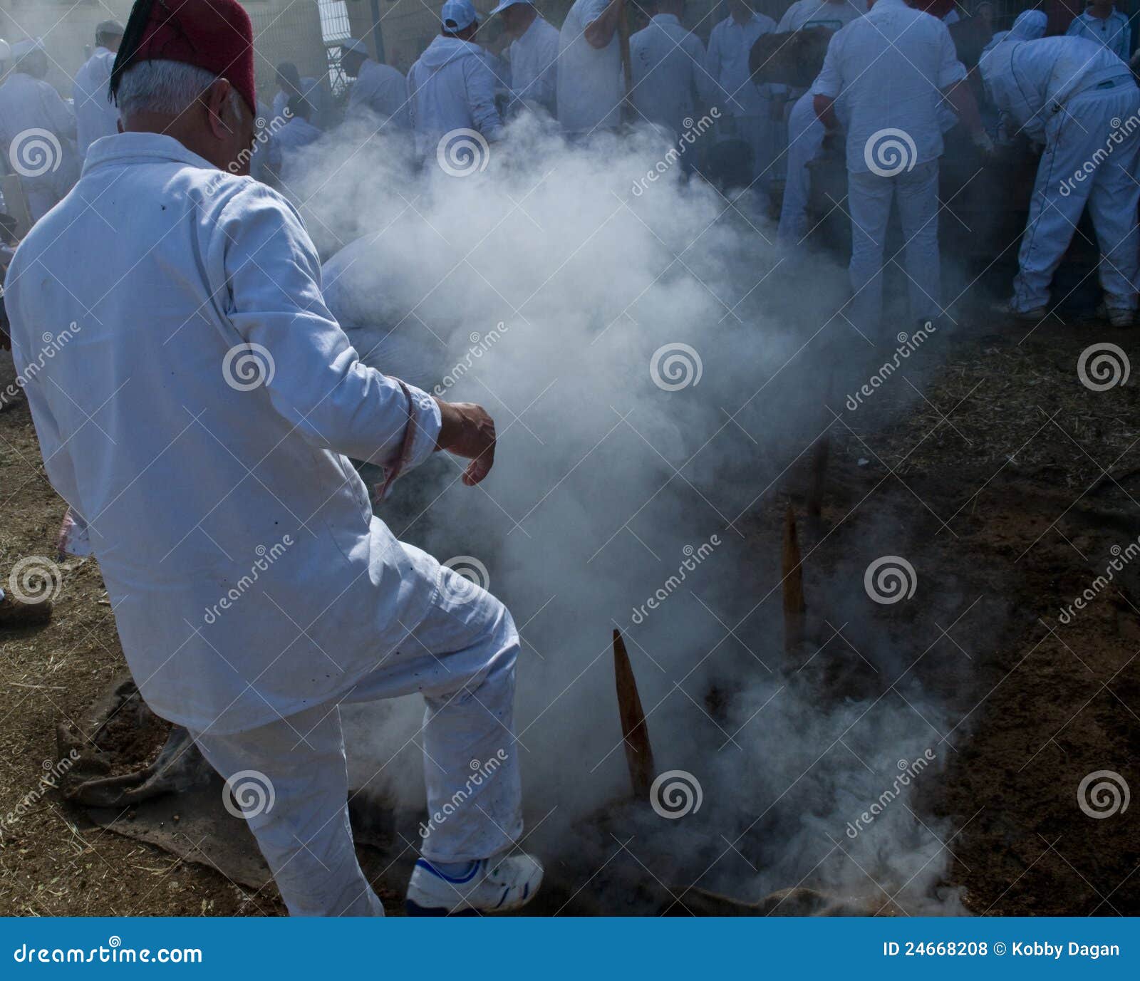Samaritan Passover Sacrifice Editorial Stock Photo - Image of ancient ...