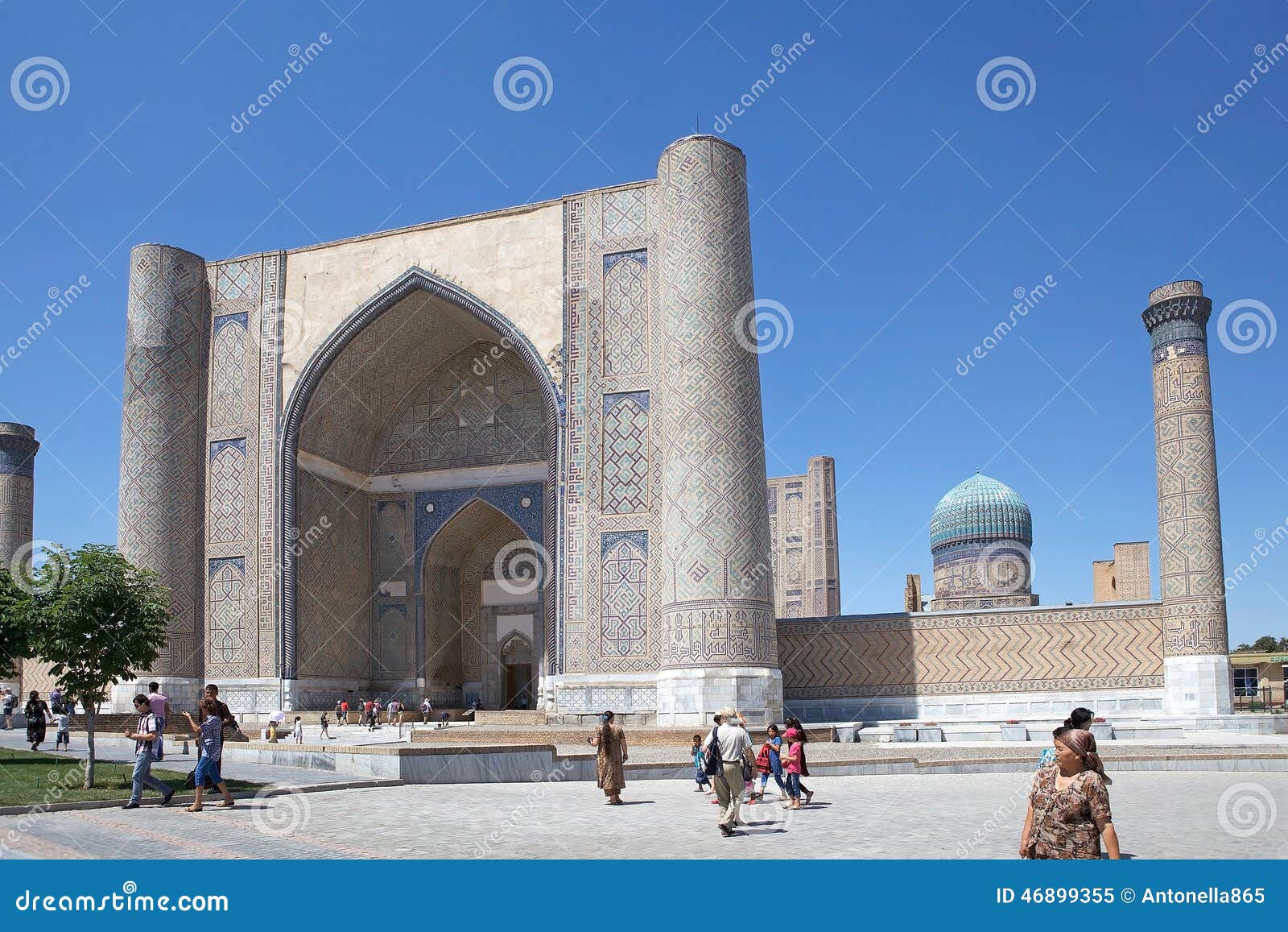 Samarkand editorial image. Image of religion, destination - 46899355