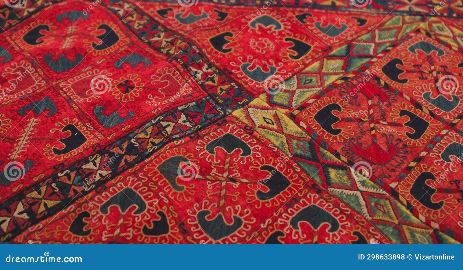 Samarkand Carpet is Handmade, Made According To Ancient Classical ...